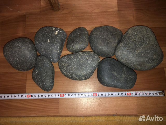 Морская галька (крупная). Ракушка