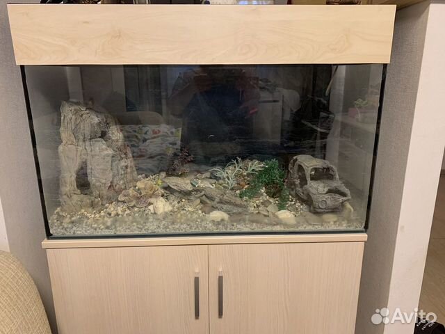 Аквариум с фильтрами 96л