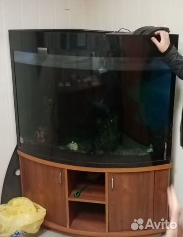 Аквариум с тумбой бу
