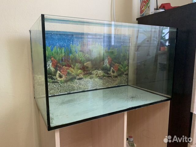 Аквариум 100 литров с аксессуарами