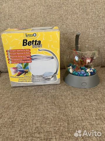 Аквариум tetra 1.8 л с подсветкой