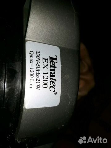 Tetra ex 1200 plus, 1200 л/ч, до 500л