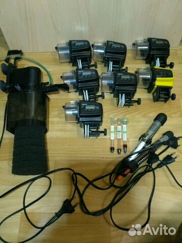 Автокормушки, фильтры, нагреватели, термометры