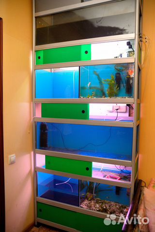 Аквариумная стойка для магазинов