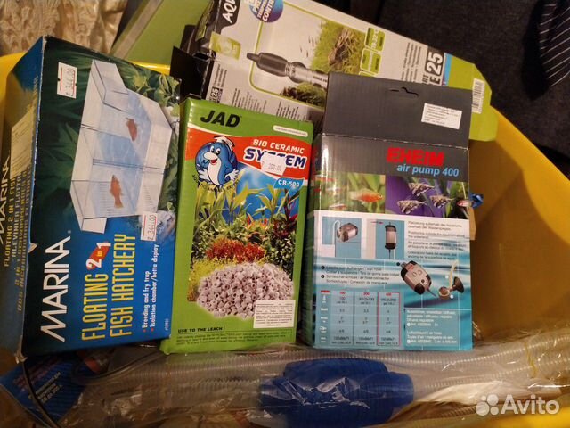 Аксессуары для аквариума, б/у и новые
