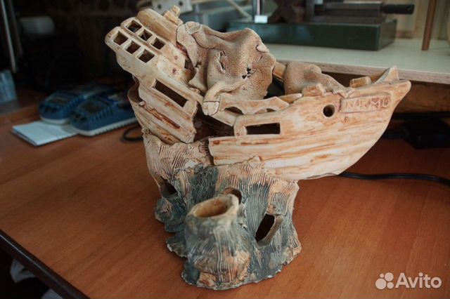 Грот аквариумный для сомов