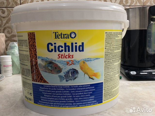 Сухой корм для рыб Tetra Cichlids sticks