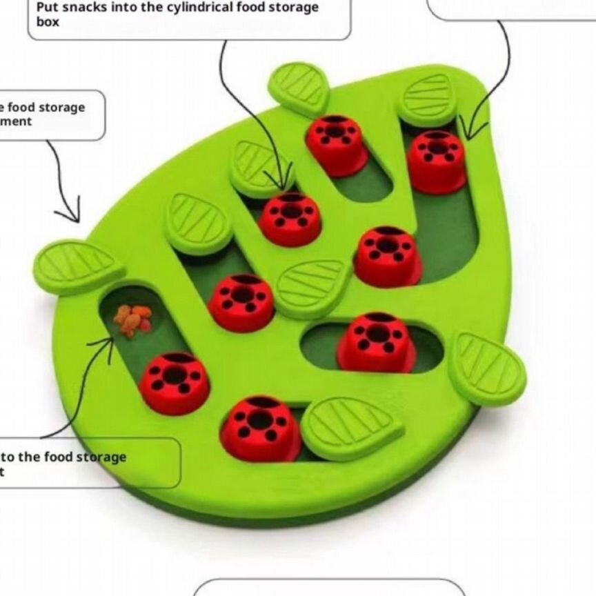 Интерактивная игрушка-лабиринт для кошек и собак