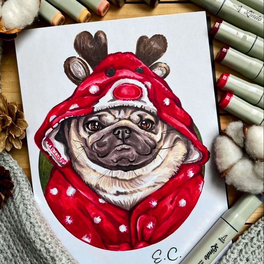 Рисую ваших питомцев