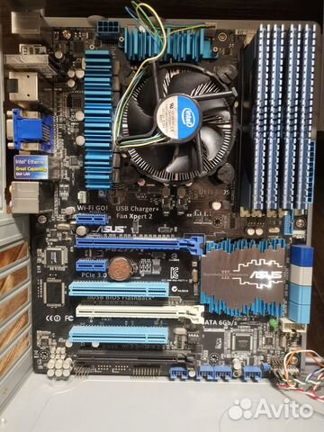 Комплект Intel i7 3770k, Asus Z77-V, озу 16 Gb купить в Нижнем Новгороде | Электроника | Авито