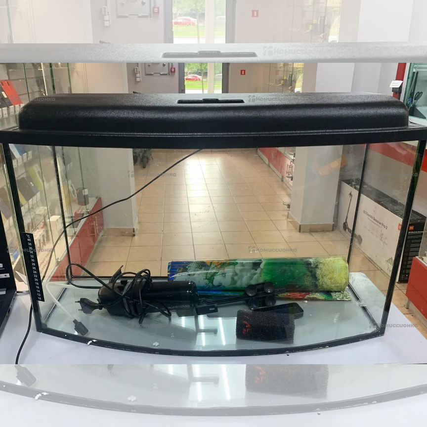 Бе8 Аквариум 60 литров с компонентами