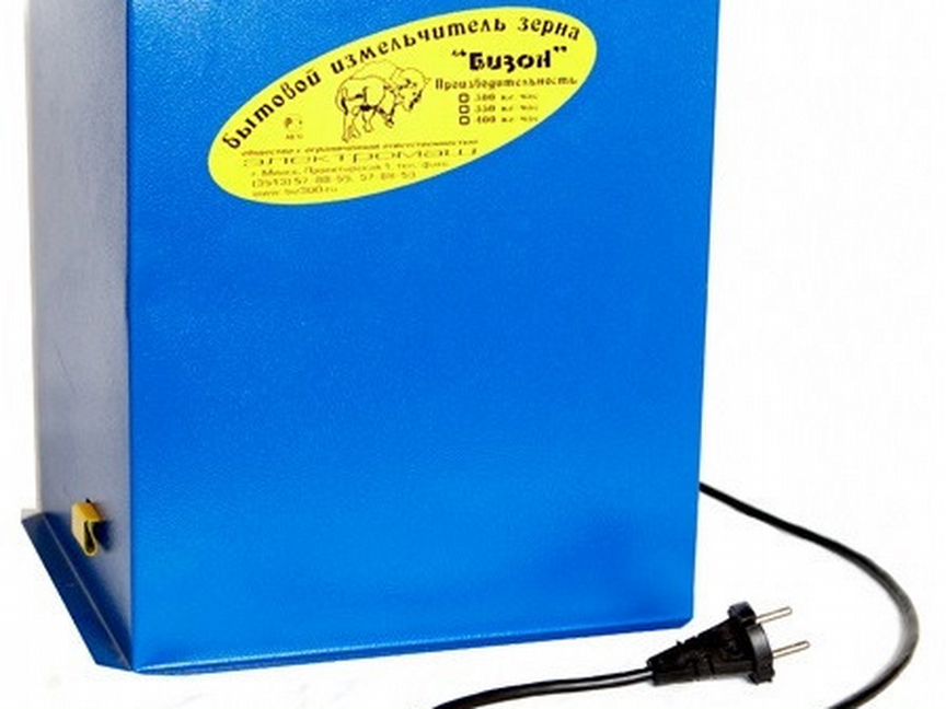 Зернодробилки "Бизон-400"(квадр.) коллекторн