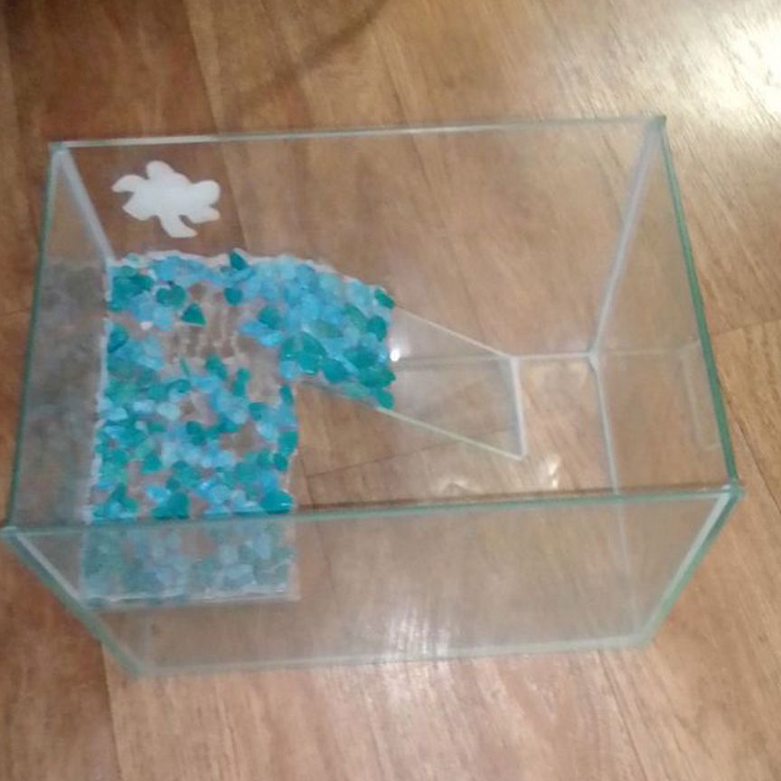 Аквариум для черепах и рыбок