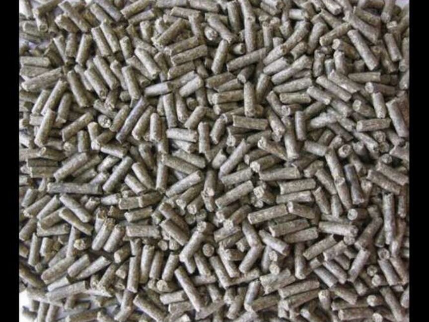 Комбикорм в гранулах, рост