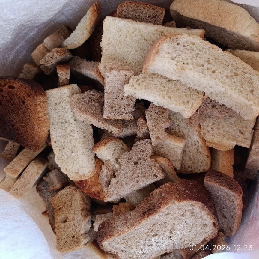 Сухари для животных