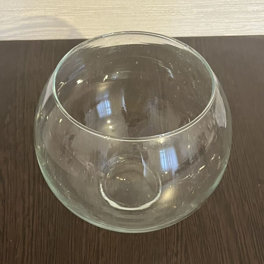 Аквариум круглый 5 литров