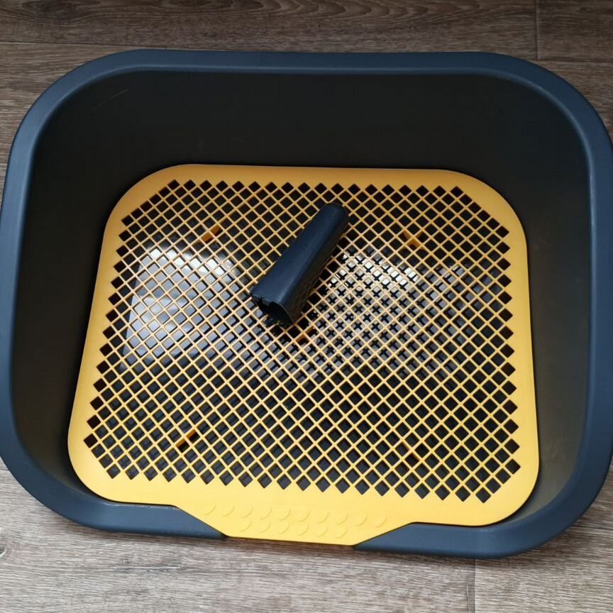 Лоток туалет для собак со столбиком