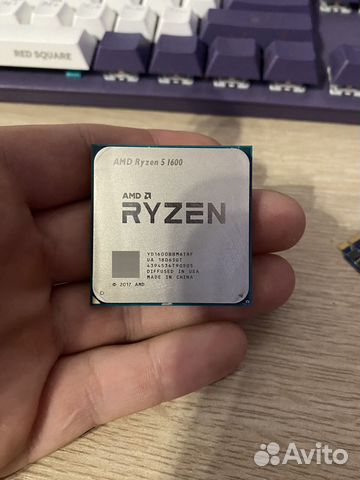 Процессор amd ryzen 5 1600 купить в Москве | Электроника | Авито