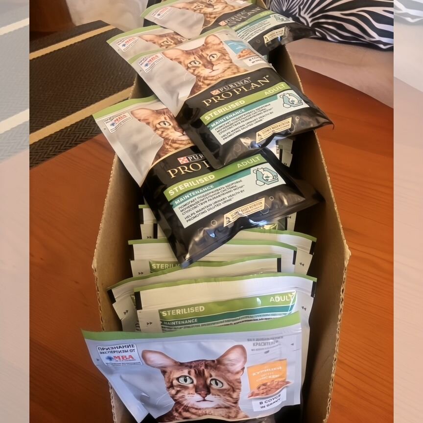 Корм про план для стерилизованных котов и кошек