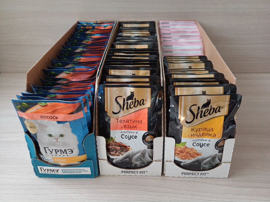 Влажный корм Perfect, Gourmet, Sheba