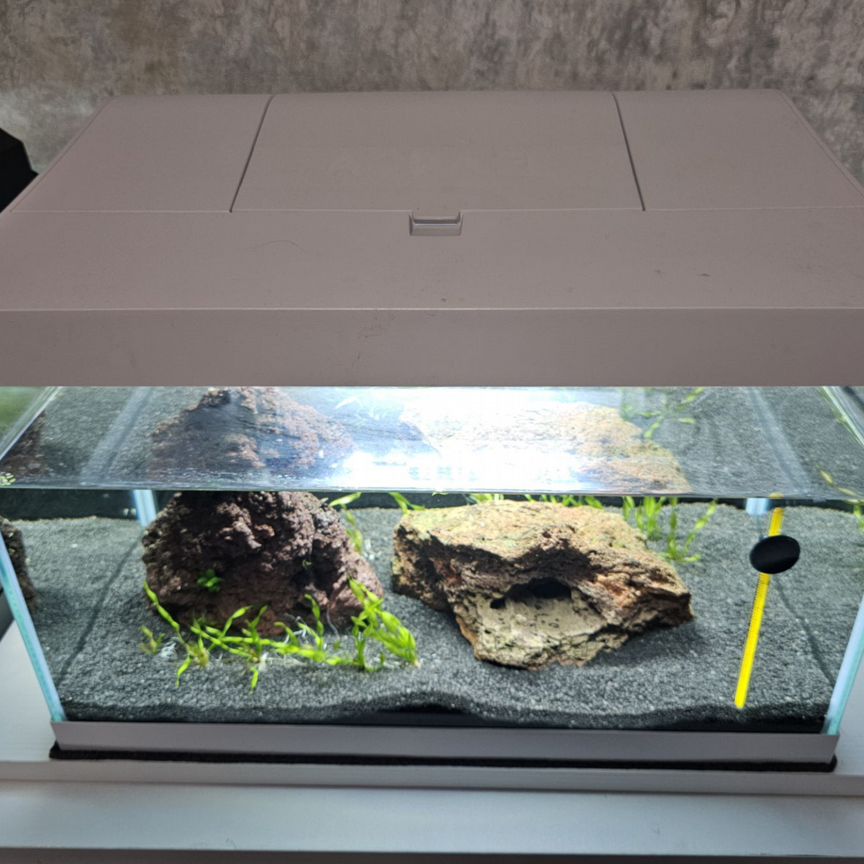 Аквариум Aquael leddy 40 на 25 литров белый