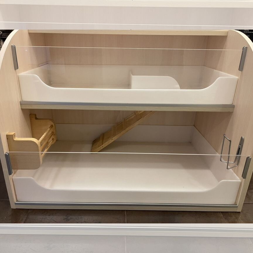 Двухэтажный стеллаж для морских свинок