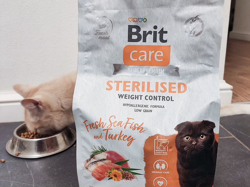 Brit Care Корм сухой для кошек Sterilised