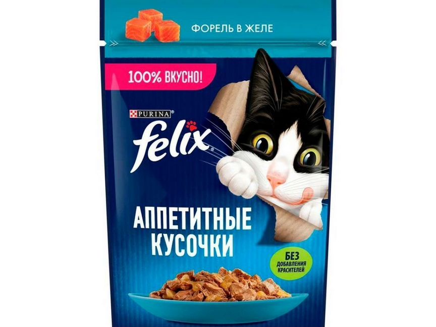 Felix Феликс Китикет Корм Бесплатная доставка