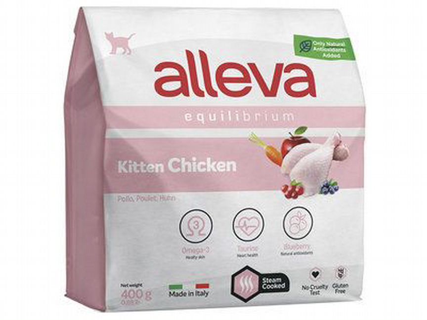 Alleva equilibrium CAT для кошек Kitten Chicken