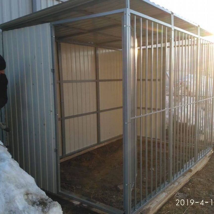 Уличный вольер для собак