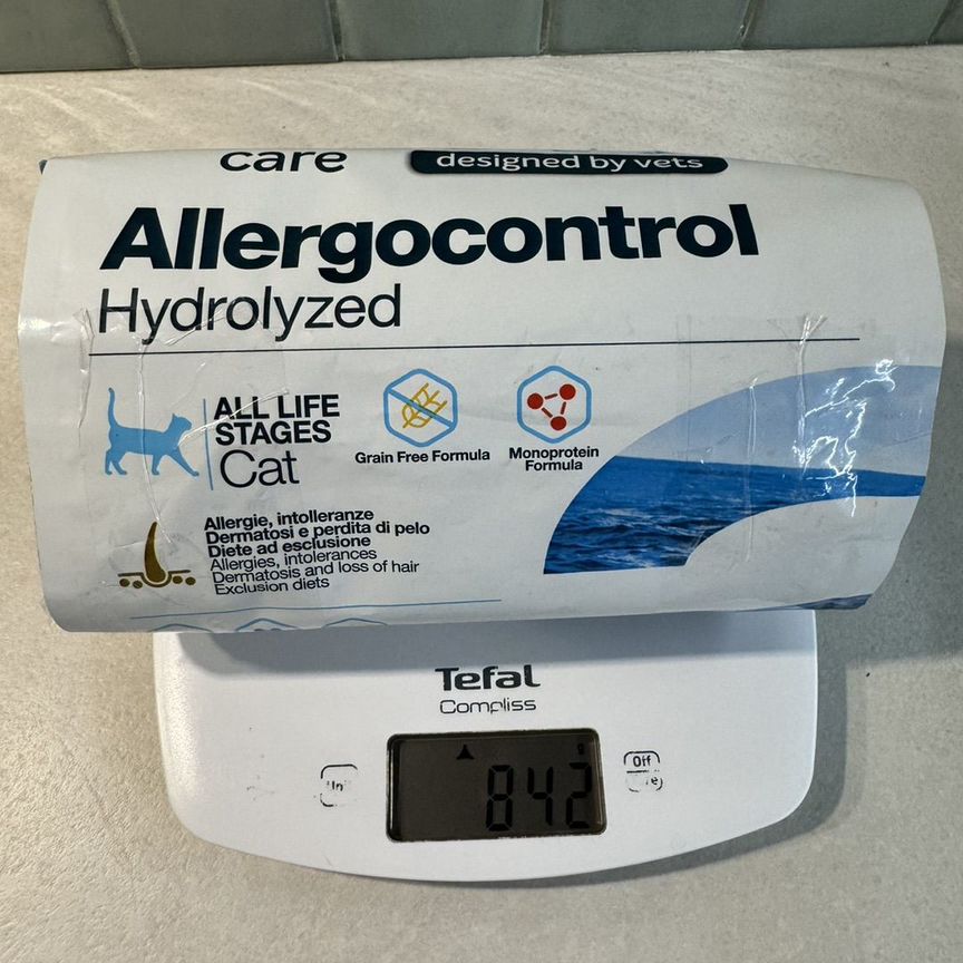 Сухари для кошек allergocontrol alleva