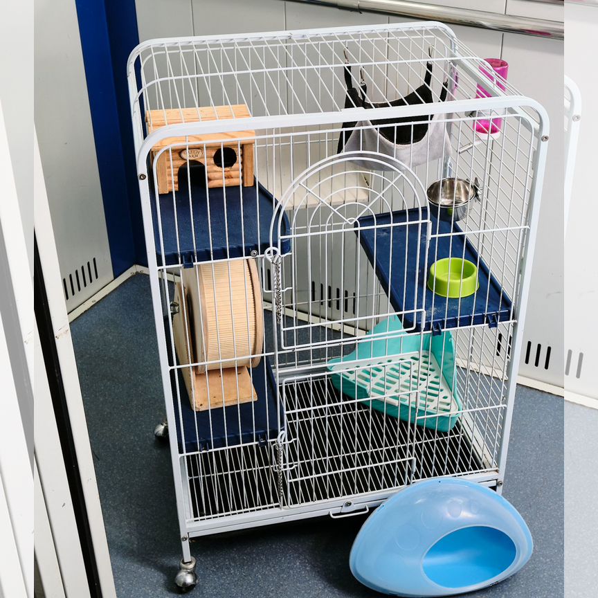 Большая клетка для шиншилл хорьков кошек попугая