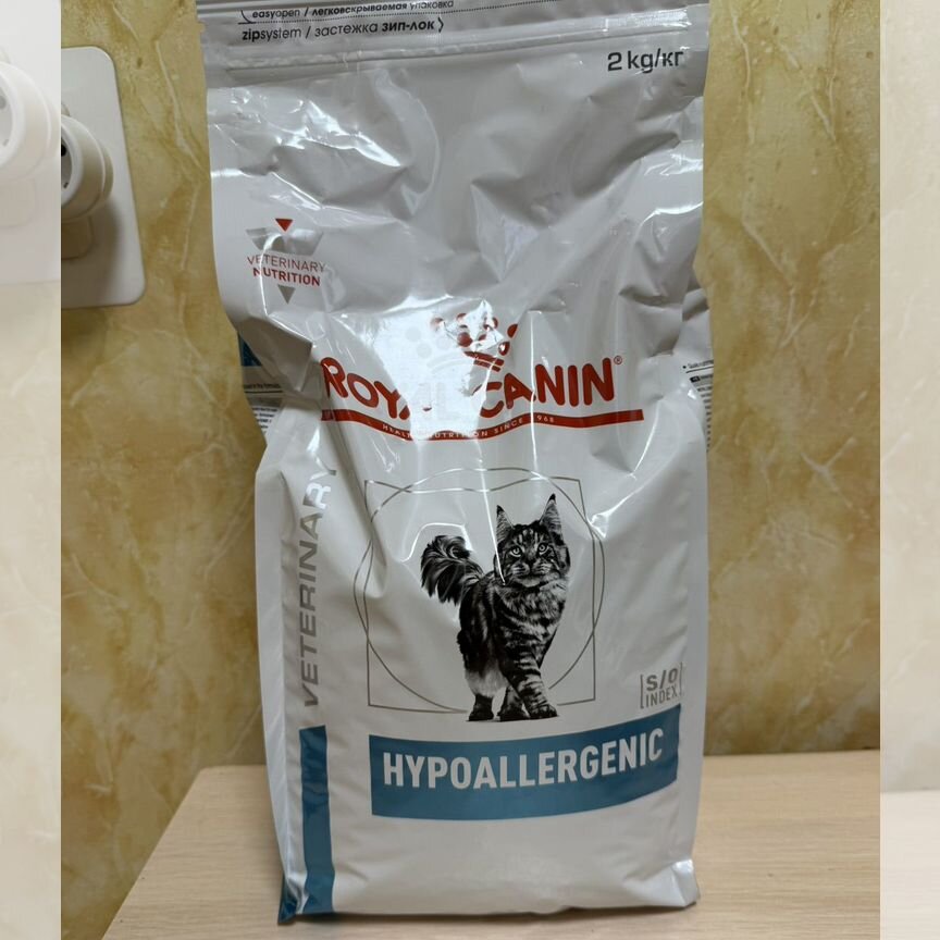 Корм для кошек royal canin Hypoallergenic 2кг