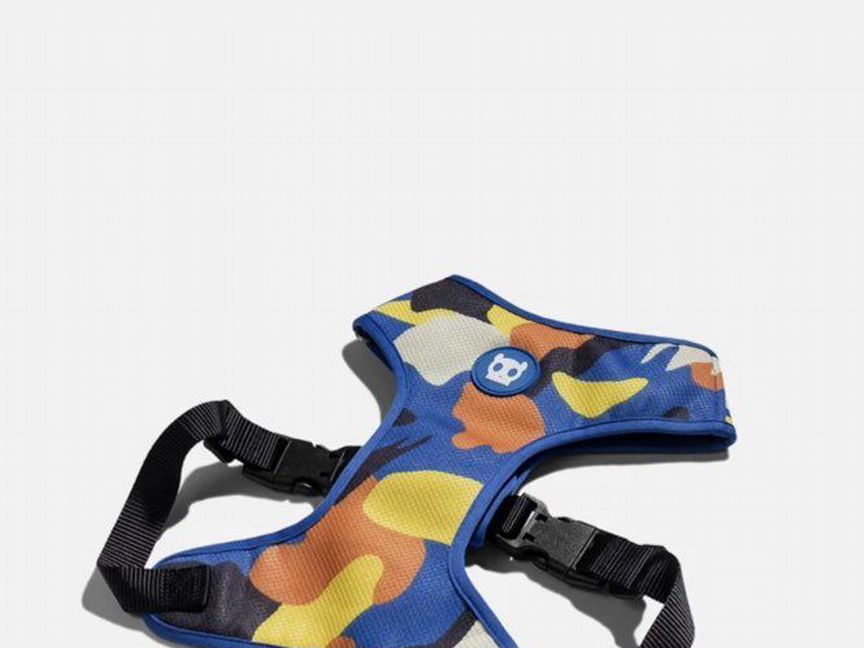 Шлейка для собаки ZEE.DOG air mesh artsy