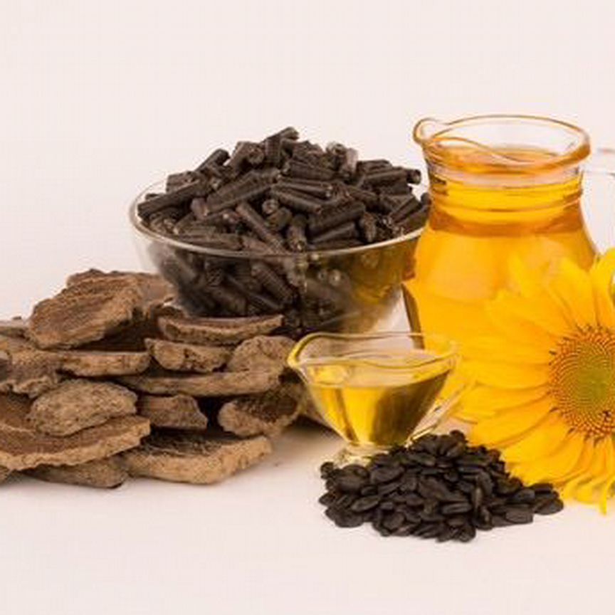 Жмых, шрот, масло подсолнечное оптом