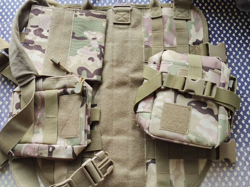 Шлейка для собаки тактическая