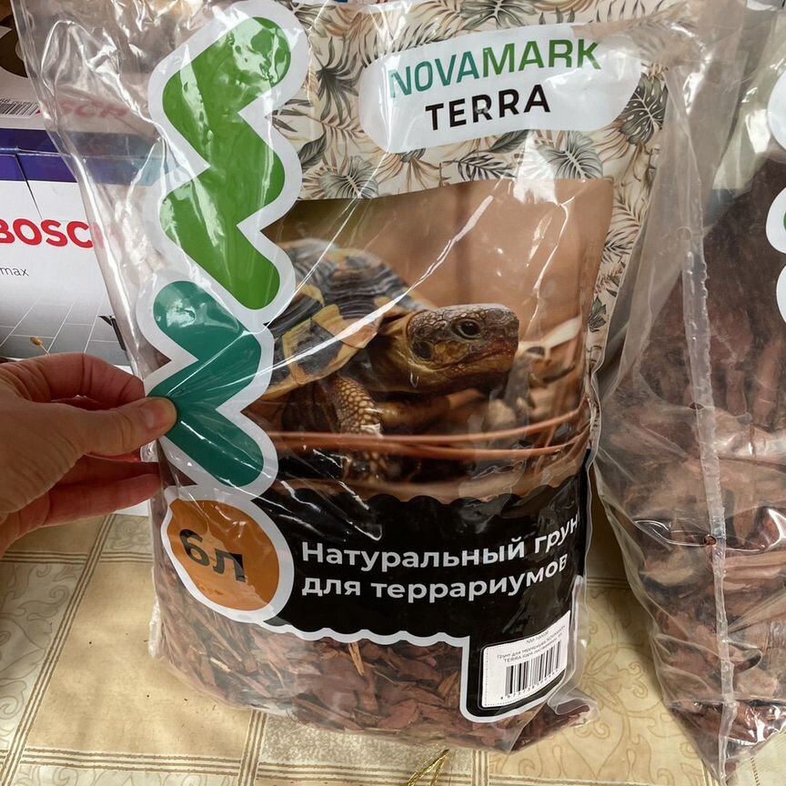 Натуральный грунт для террариумов кора лиственницы