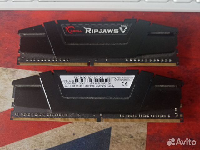 Оперативная память Ddr4 16gb 3200 купить в Екатеринбурге Электроника Авито