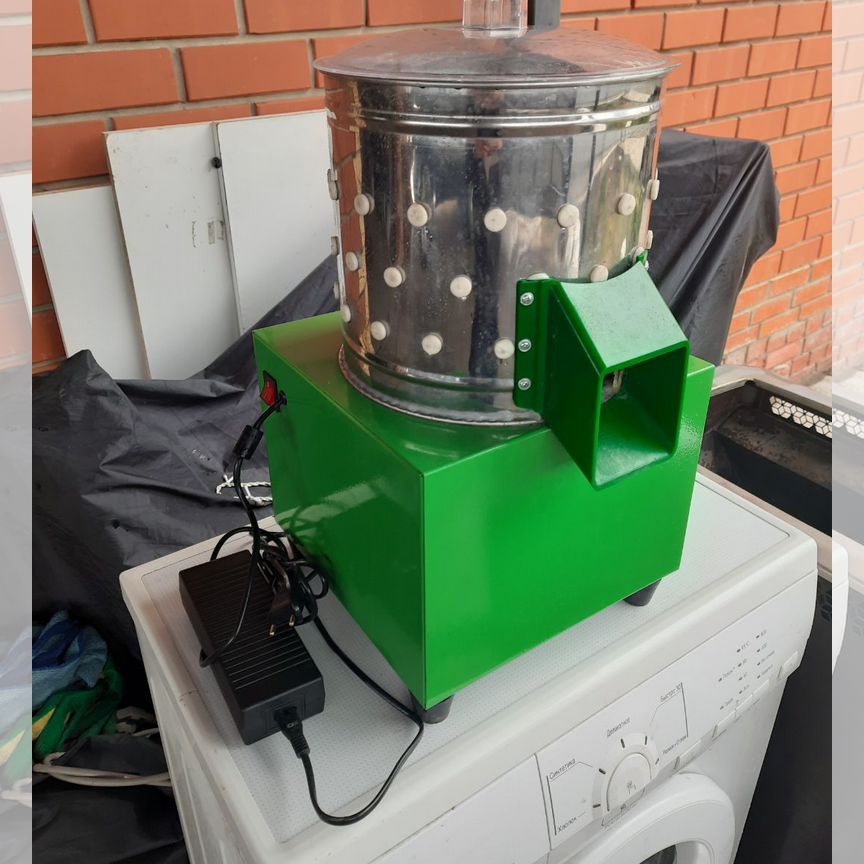 Перосьемная машина для перепелов