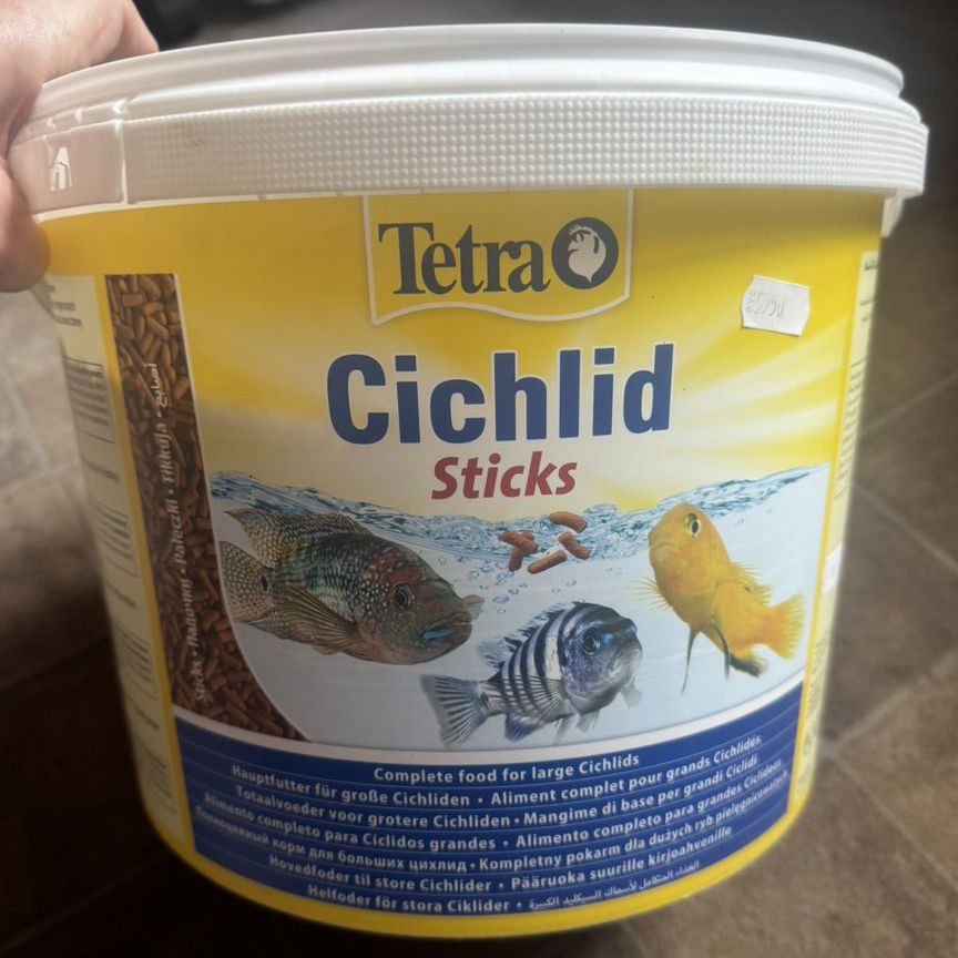 Tetra Cichlid Sticks 10л Корм для цихдид