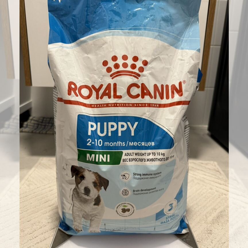 Корм для собак royal canin puppy mini