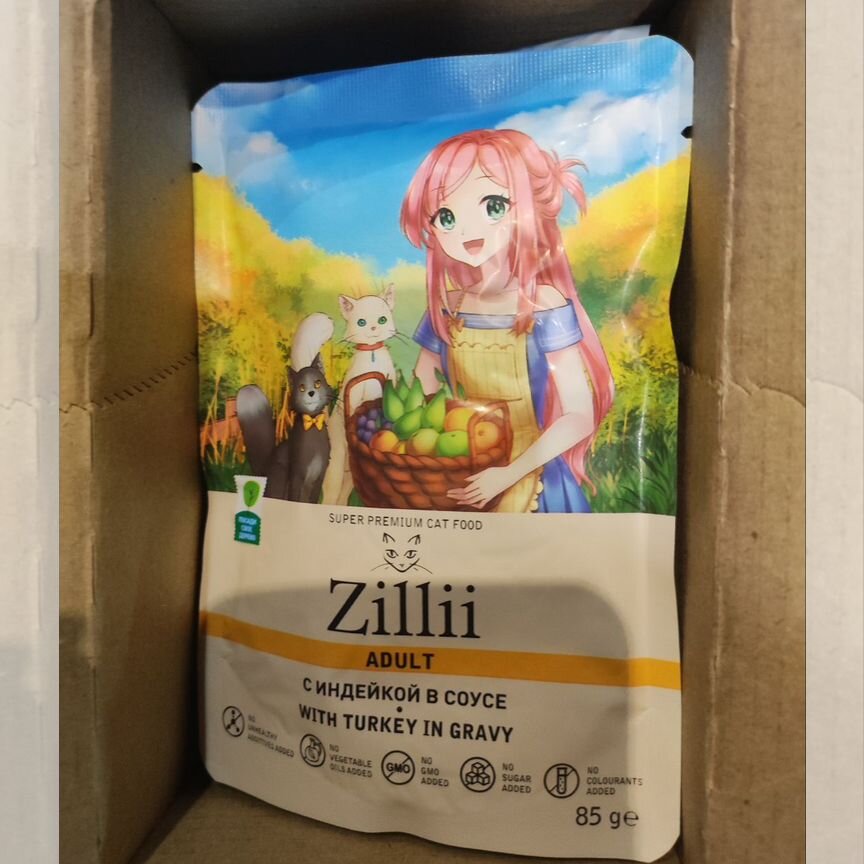 Влажный корм zilli