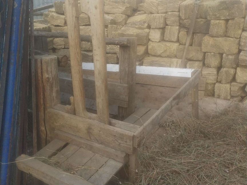 Станок для дойки коз