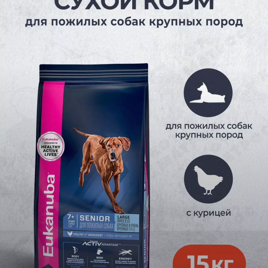 Корм для собак eukanuba