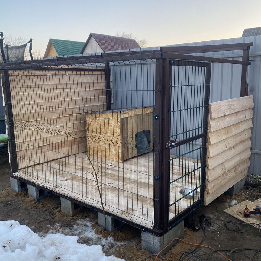 Вольер для собак уличный