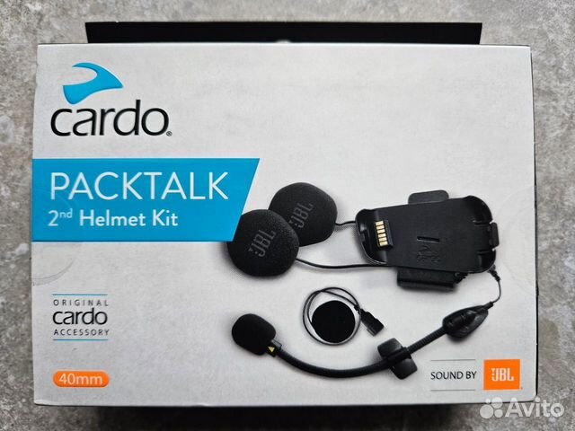 Cardo Packtalk Bold 2nd Helmet Kit JBL купить в Москве | Авито