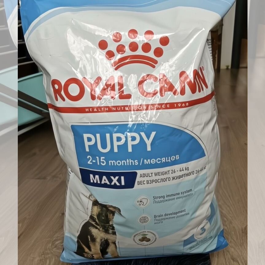 Корм для собак royal canin maxi puppy