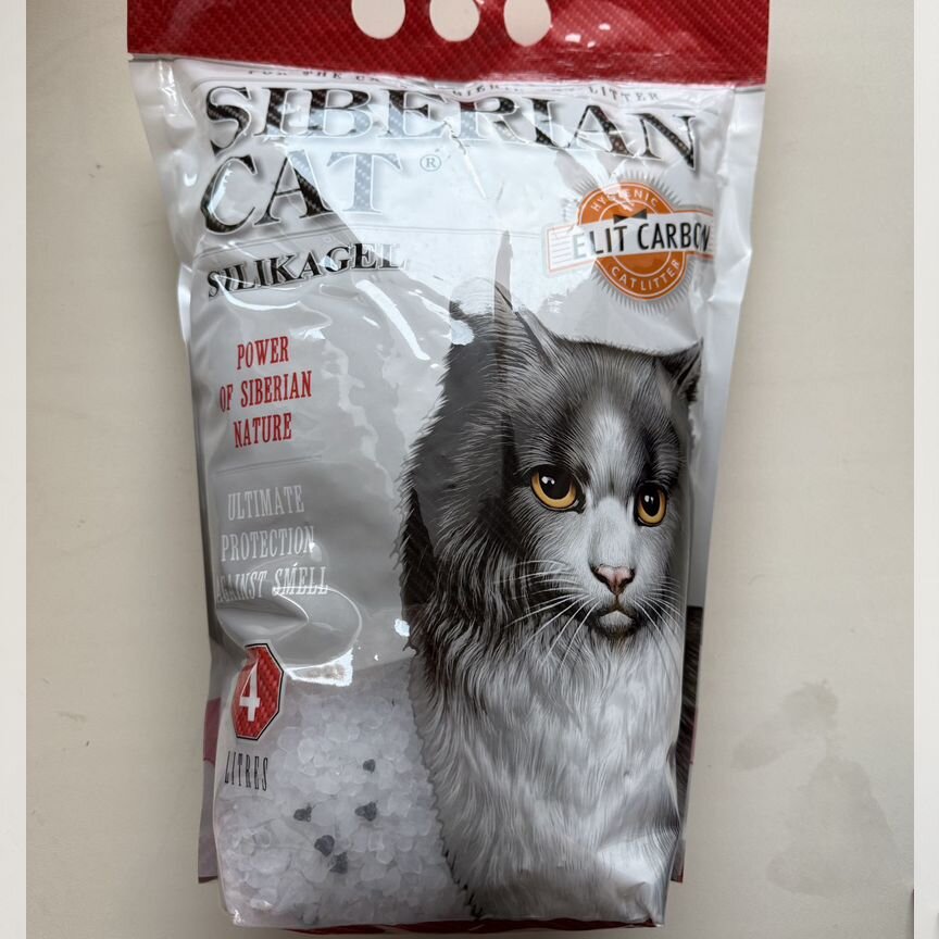 Наполнитель для кошачьего туалета, силикагелевый