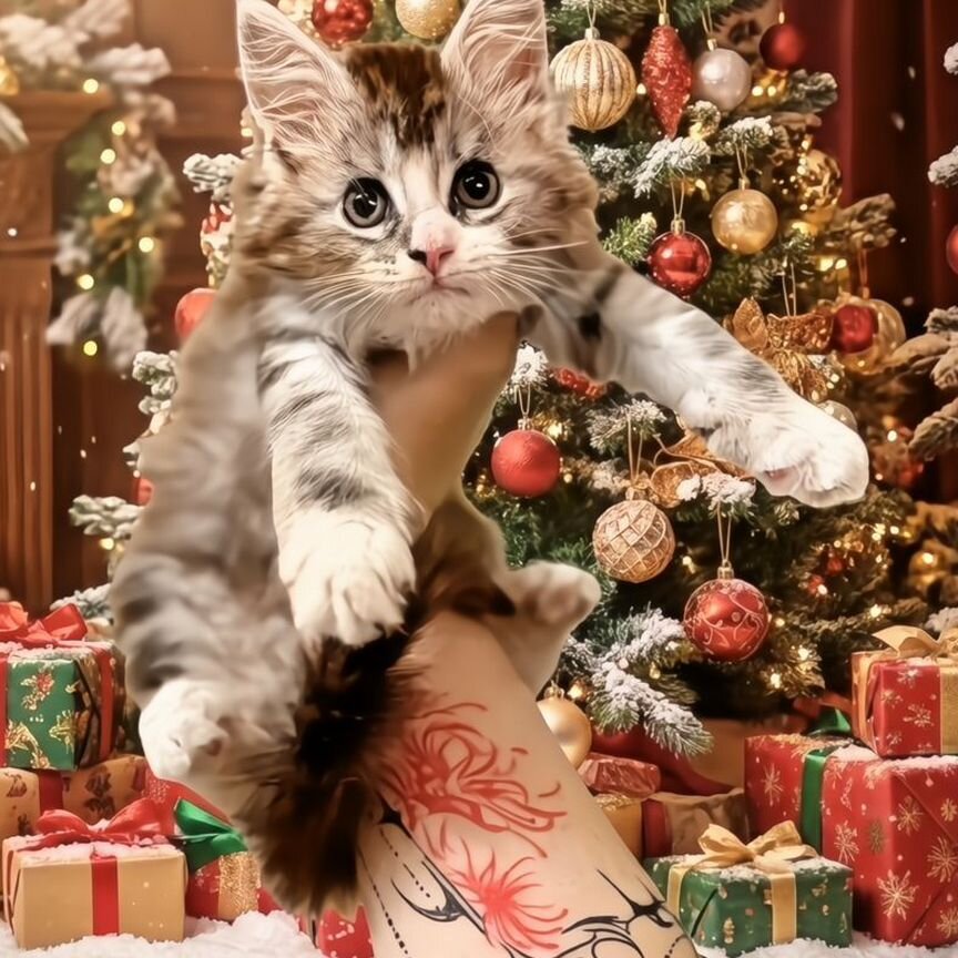 Мейн-кун котёнок