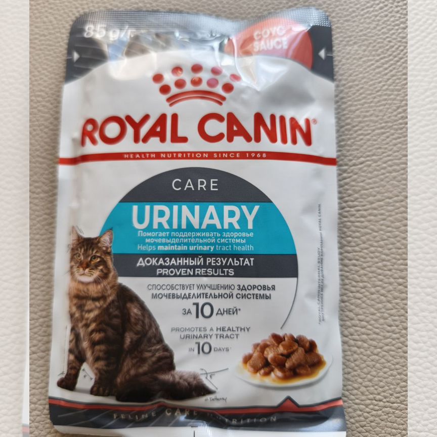 Корм для кошек royal canin уринари влажный